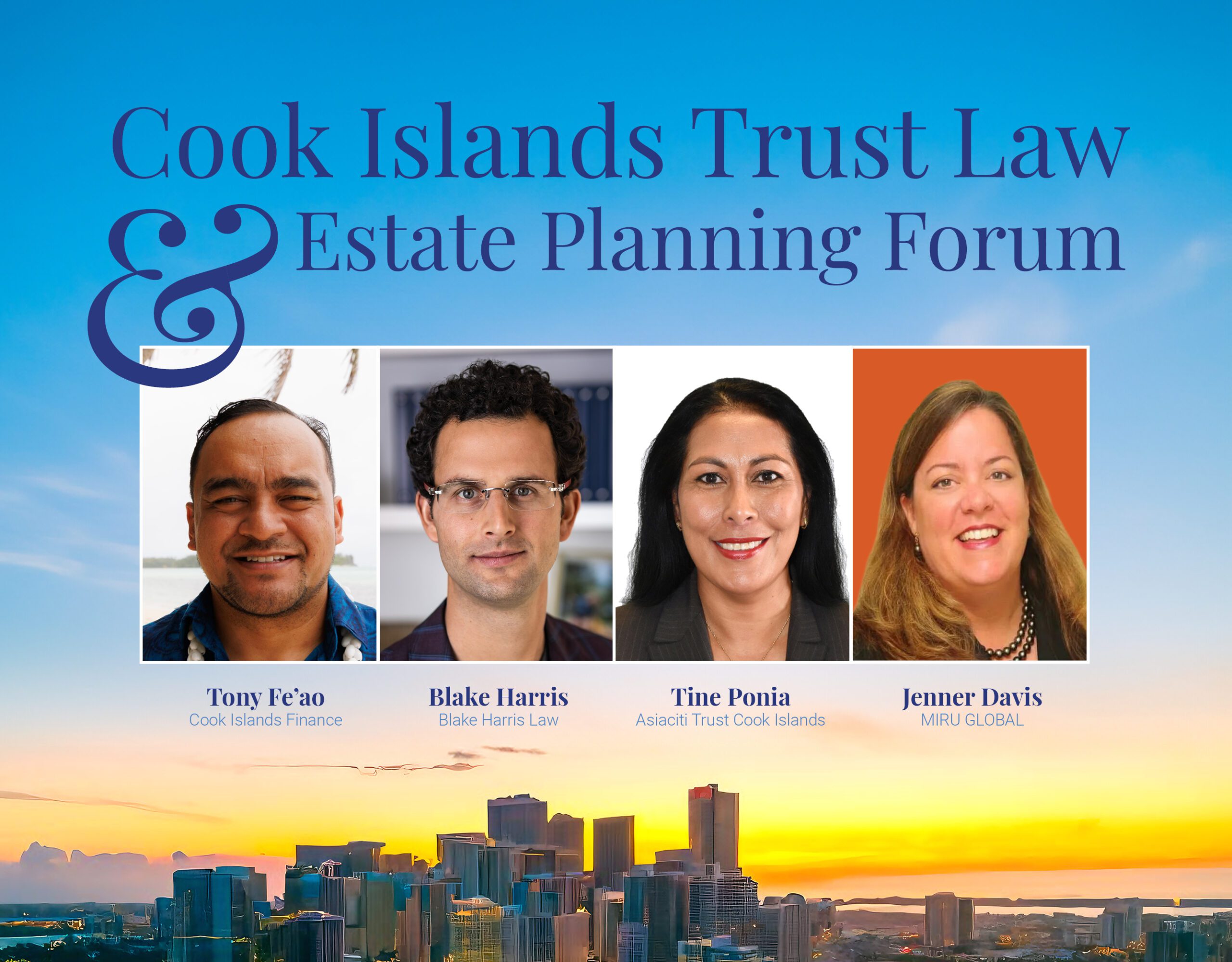 Cook Islands trust experts headline Estate Planning Forum in Miami ...